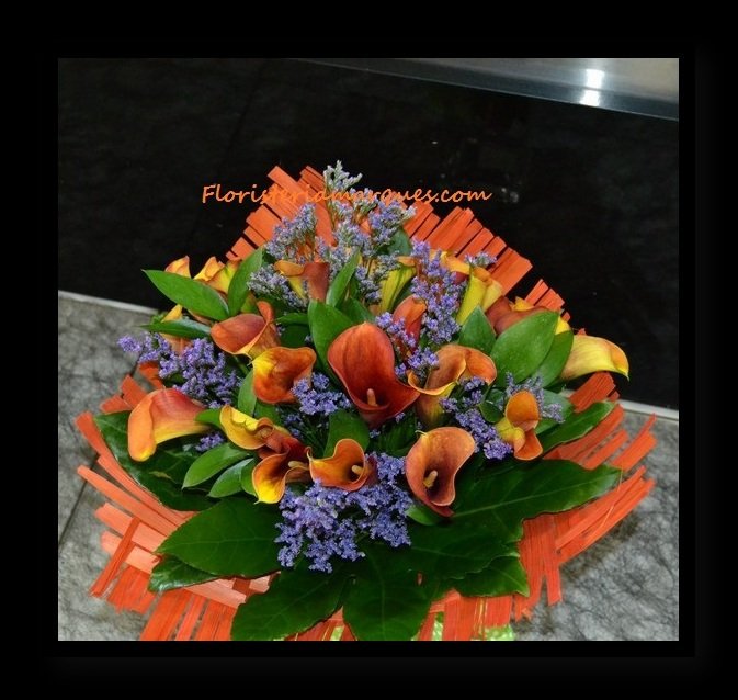 bouquet calas | FLORISTERÍA MARQUÉS